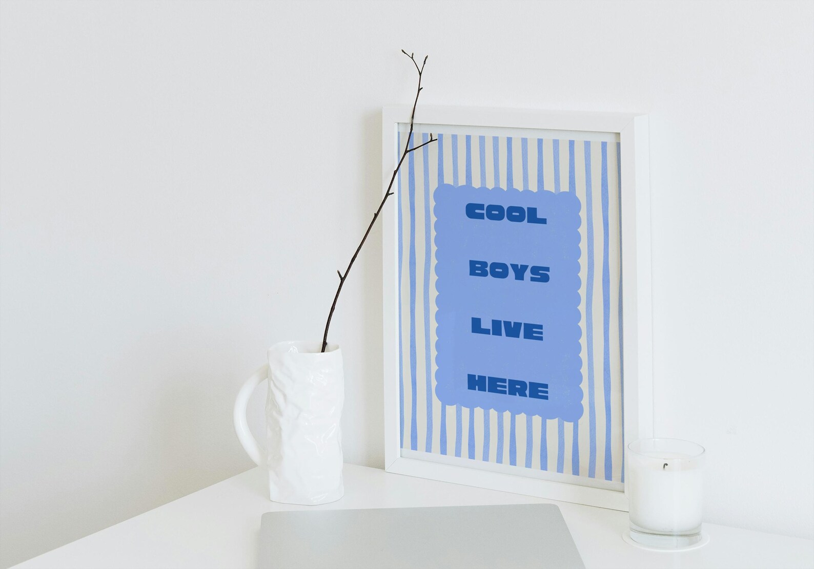 Boys Kindness Digital Wall Art Room Decor House Gift Idea for Cool Kids ...
