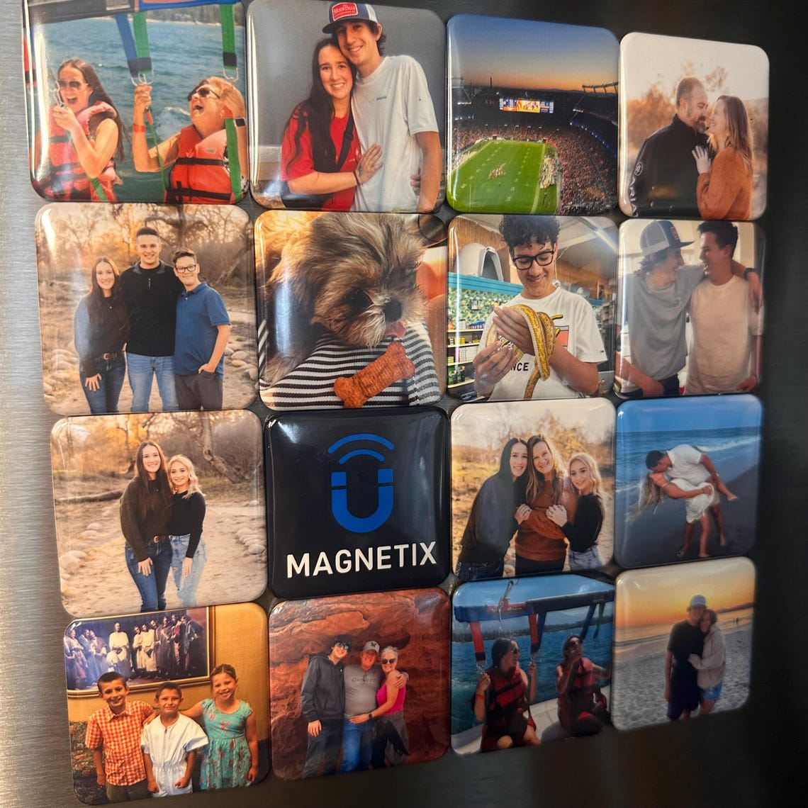 Personalized Photo Magnets: 2"x2" Custom Fridge Decor, Party Favors - Etsy