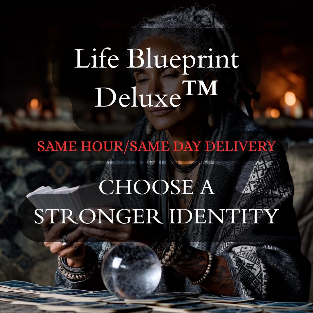 Life Blueprint Deluxe™ | Chart + Matrix + Plan by Madame Luna - Etsy