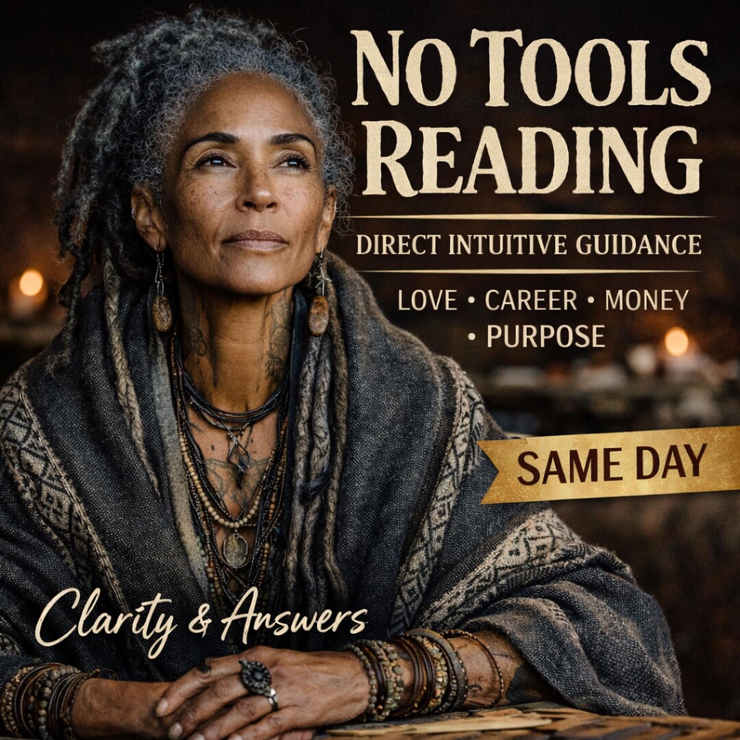 No Tools Psychic Reading | Direct Intuitive Guidance for Love, Career ...