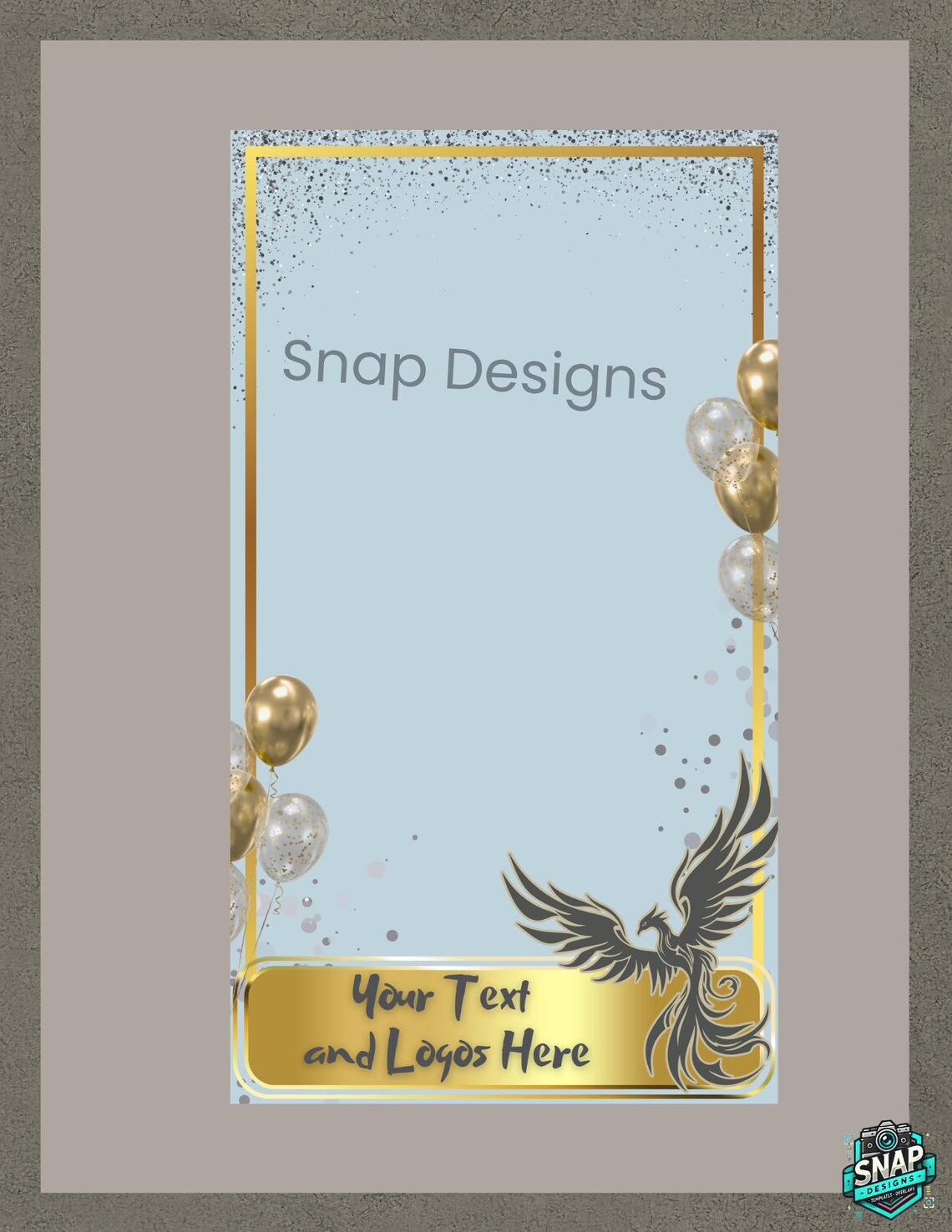 360 Booth Overlay | Digital Download | 1080x1920 - Etsy