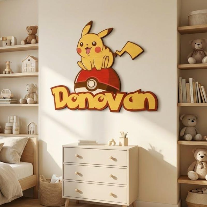 Custom Pokémons Sign - Etsy