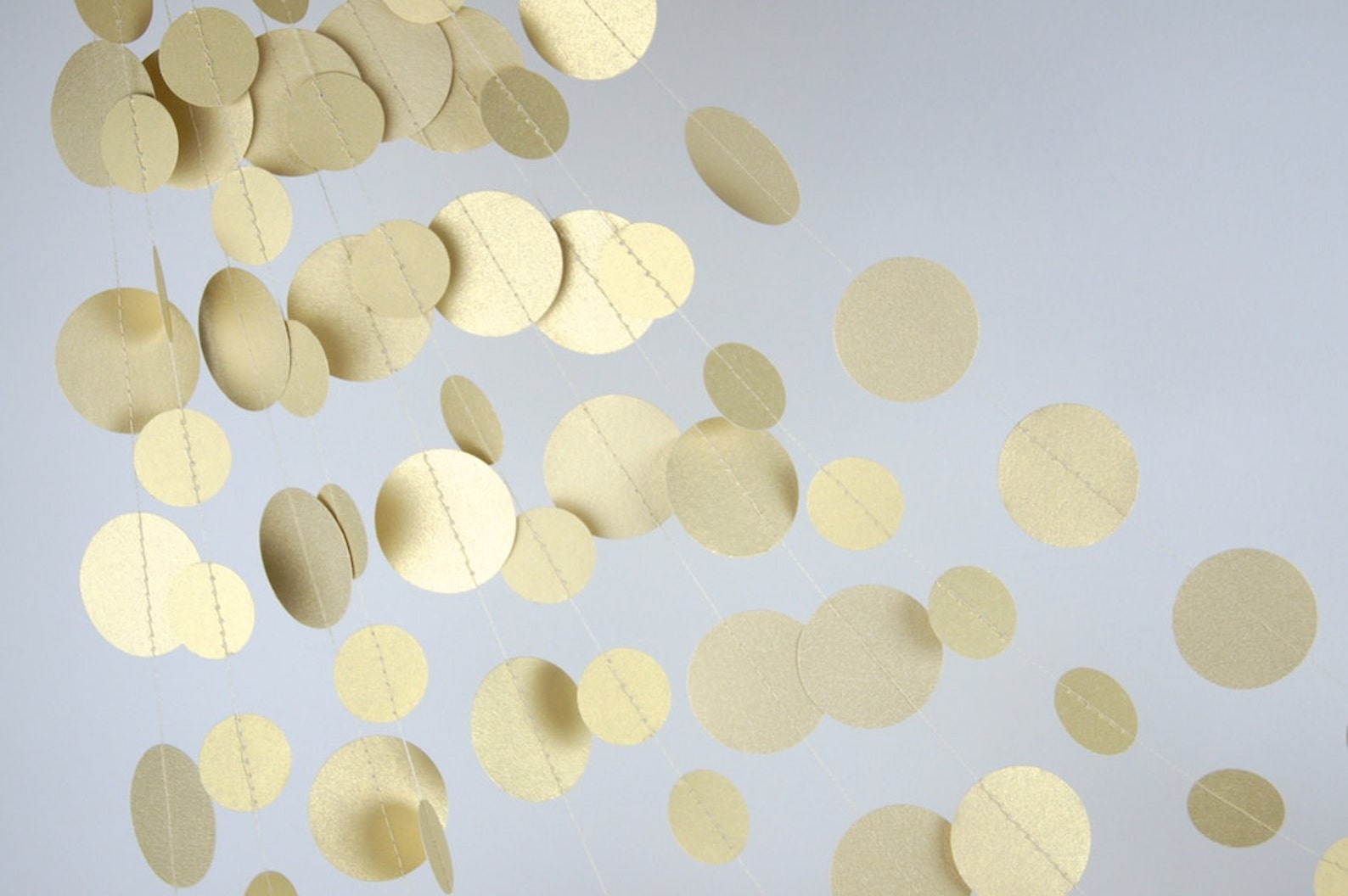 Gold Garland 20 Colors to Choose Double-sided Bridal - Etsy