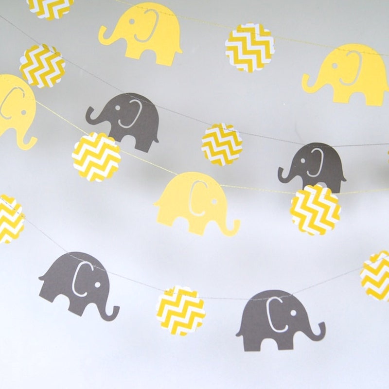 Elephant Garland - Etsy