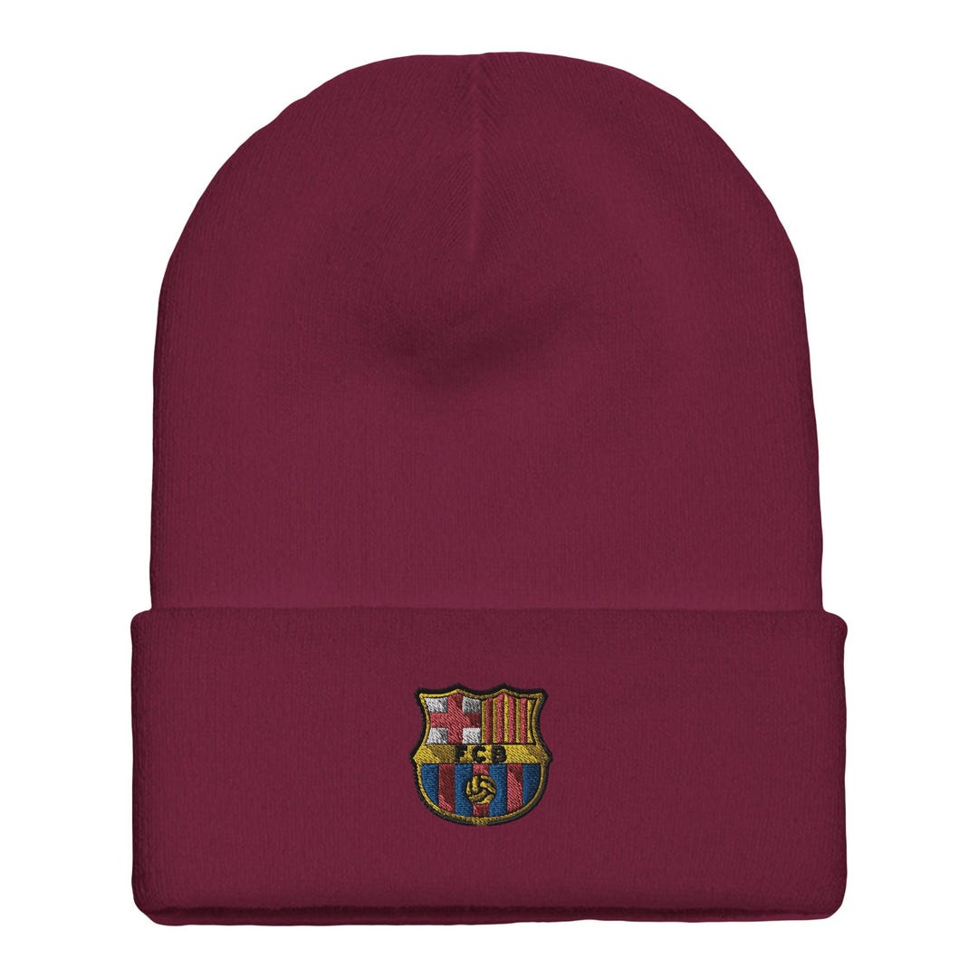 FCBARCELONA Cuffed Beanie | FC BARCELONA Accessories - Etsy