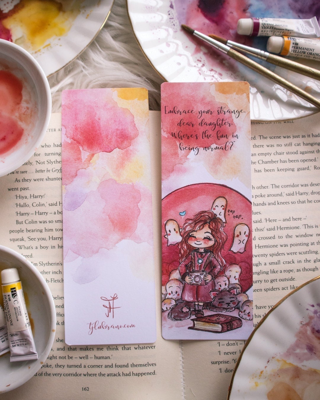 Bookmark Cassidy Blake Tunnel of Bones Kawaii Art VE - Etsy
