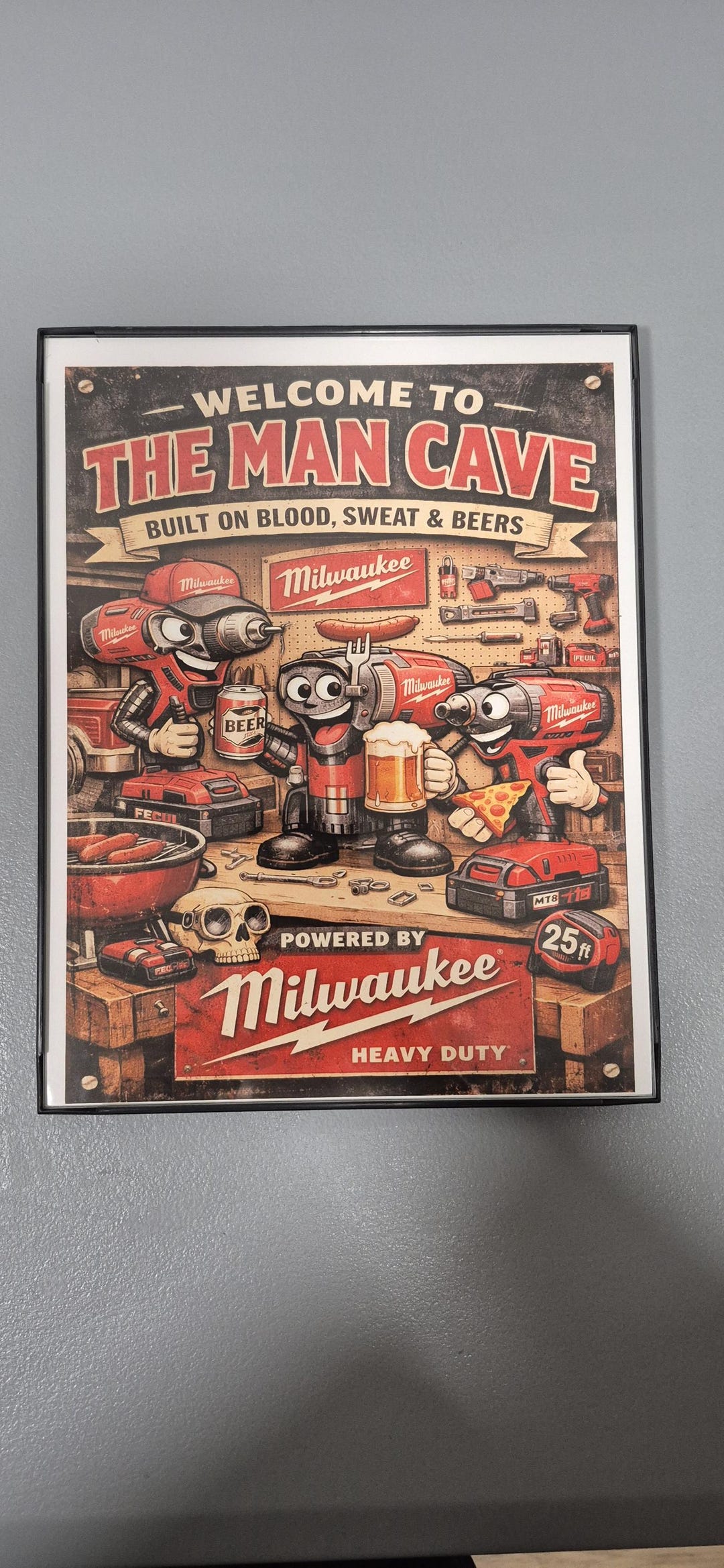 Milwaukee Sign for Mancave or Garage - Etsy