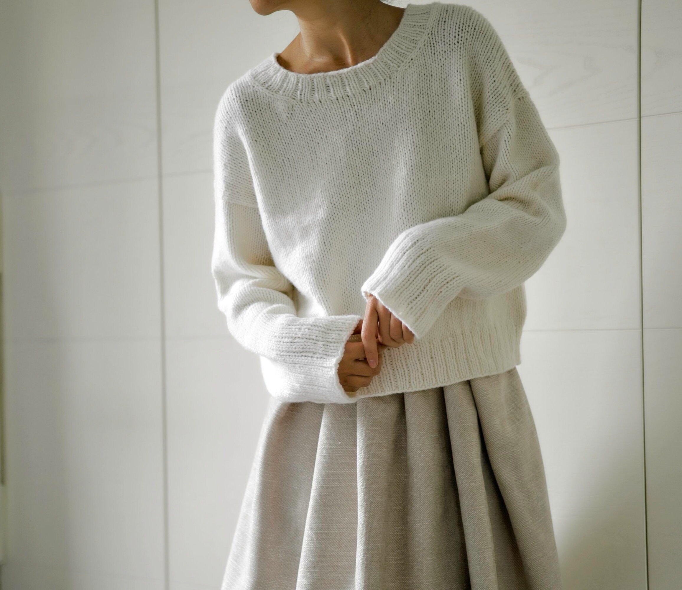 Beginner Friendly Pullover KNITTING PATTERN: Cp02 Jumper | Capsule ...