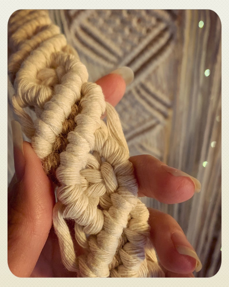 Fringe & Jute Macrame Wall Hanging | Etsy