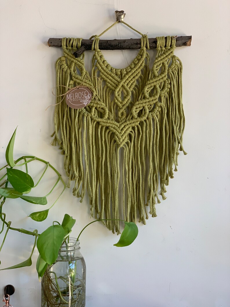Small Macrame Wall Hanging - Etsy
