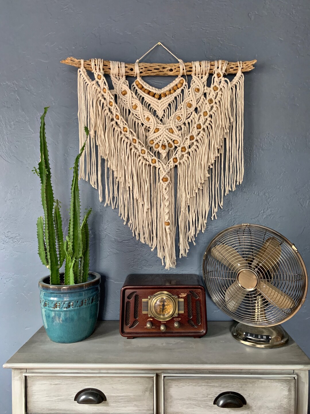 Seashell Macrame Wall Hanging - Etsy