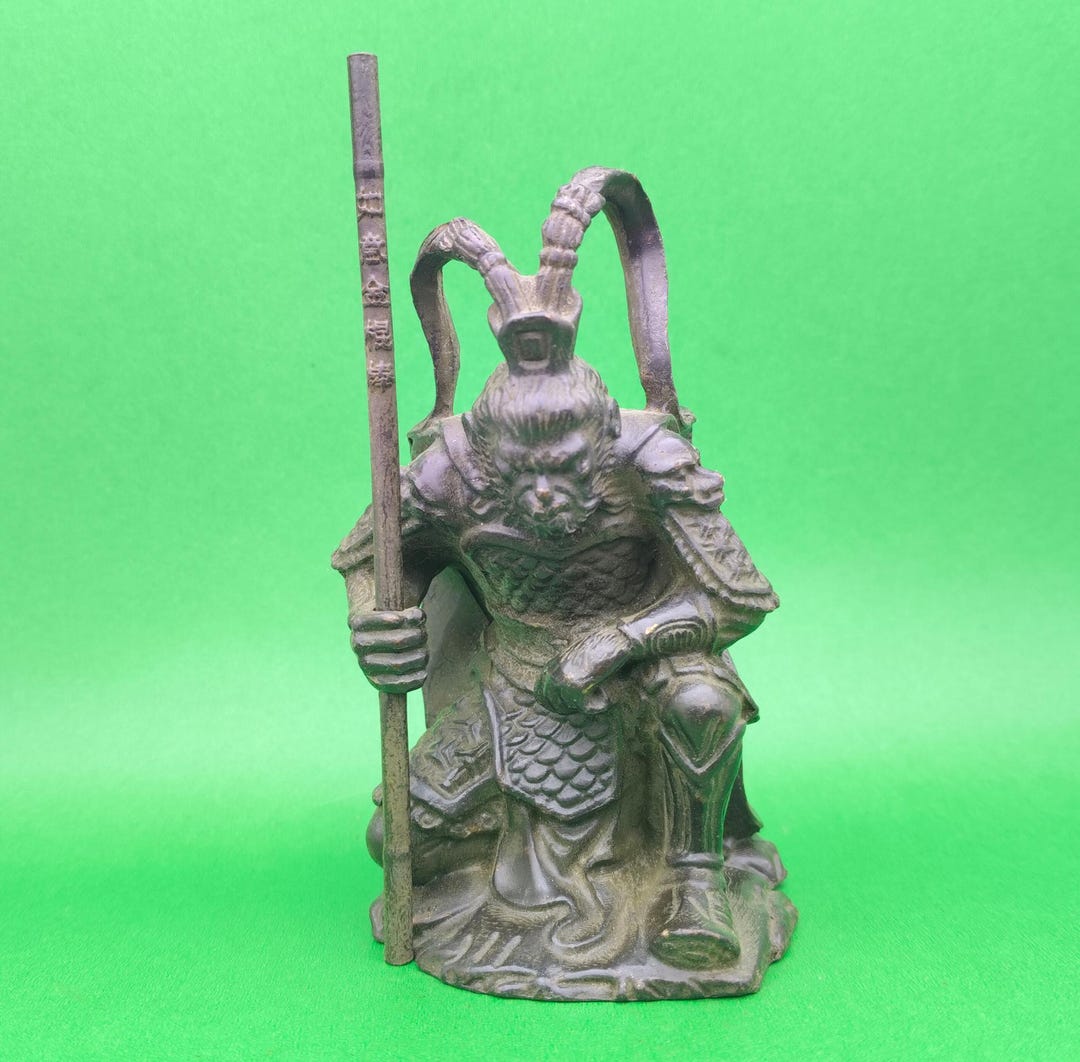 Brass Sun Wukong Statue – Courage & Victory Gift for Daily Gifting - Etsy
