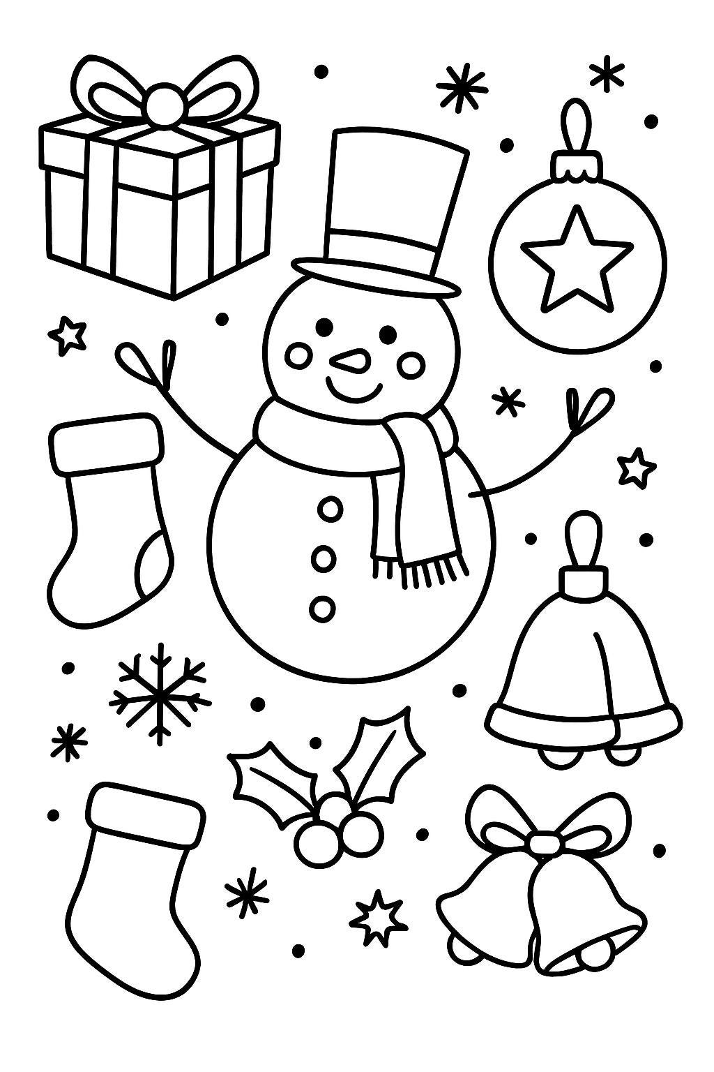 Christmas Coloring Sheets Printable Holiday Coloring Pages Instant ...