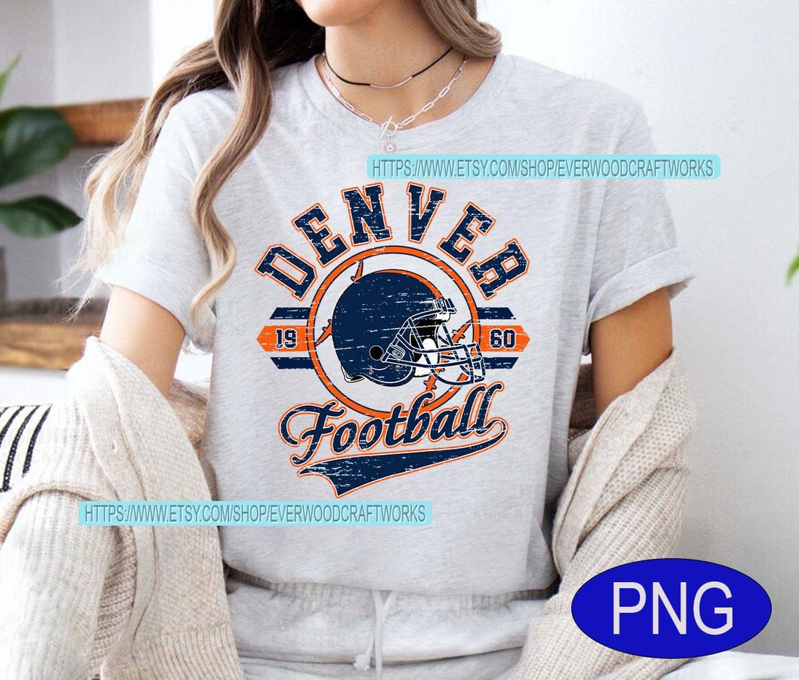 Denver Football Png, Football PNG, Football PNG for Shirt, Denver Png ...