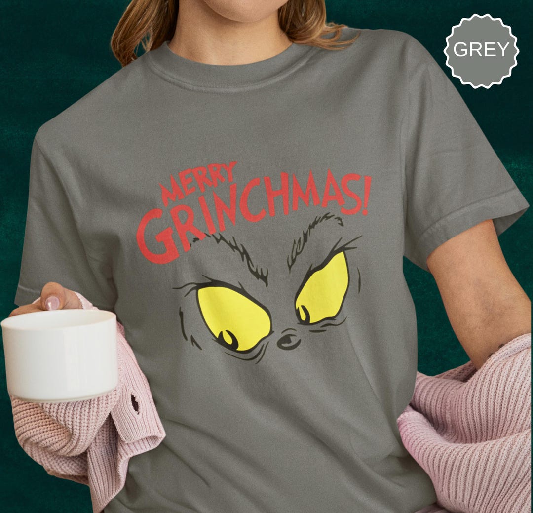 Grinch Shirt the Grinch Realistic Costume Grinch Mask Grinch Pajamas ...