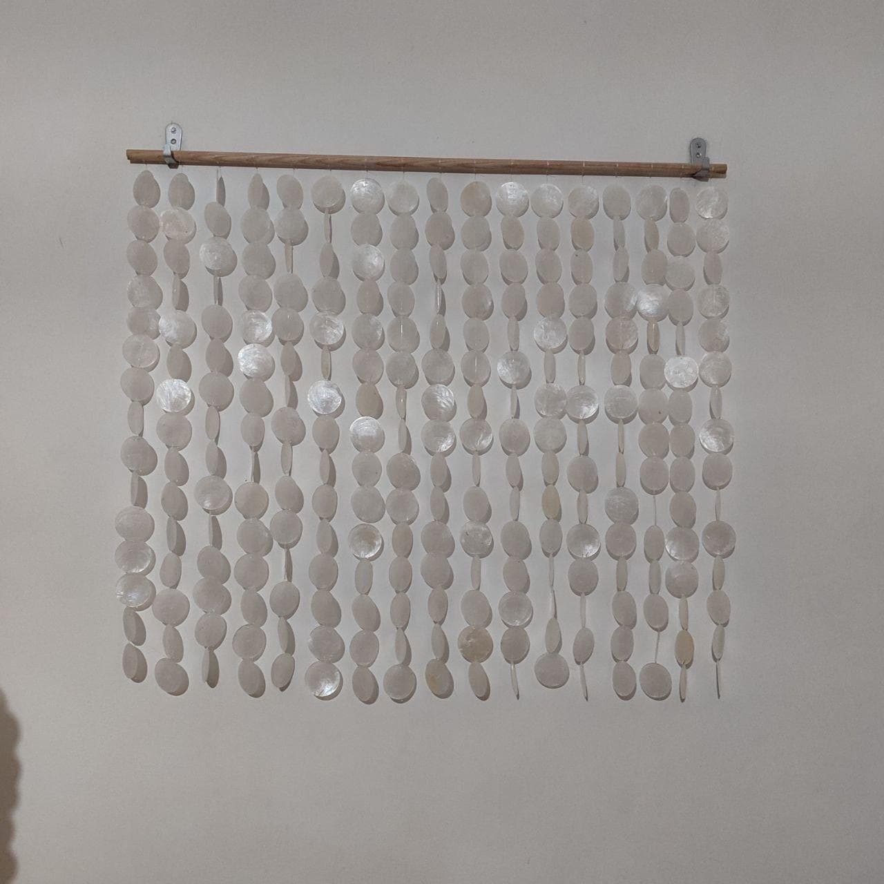 Capiz Shell Wall Hanging: Natural White Shell Art Decor - Etsy
