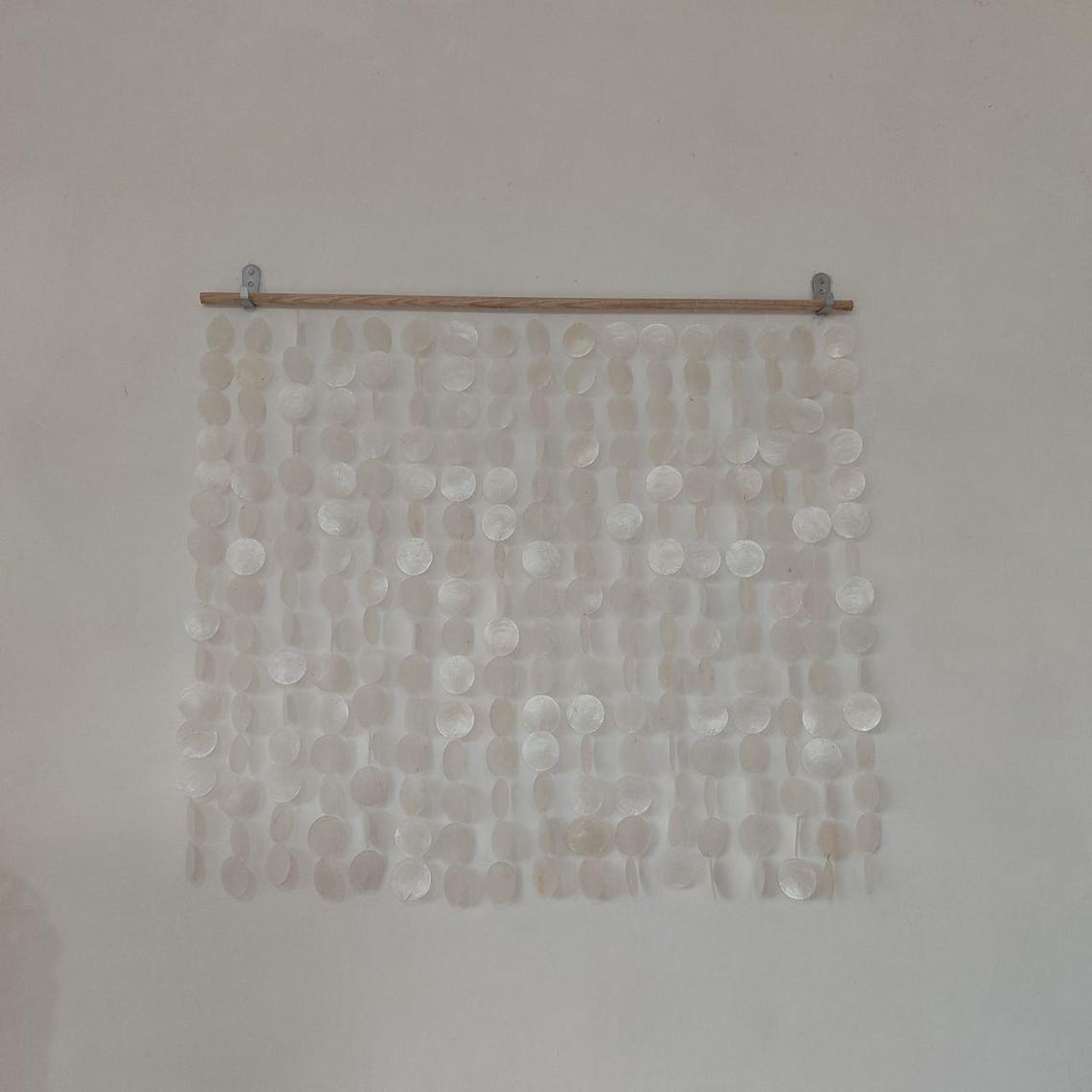 Capiz Shell Wall Hanging: Natural White Shell Art Decor - Etsy