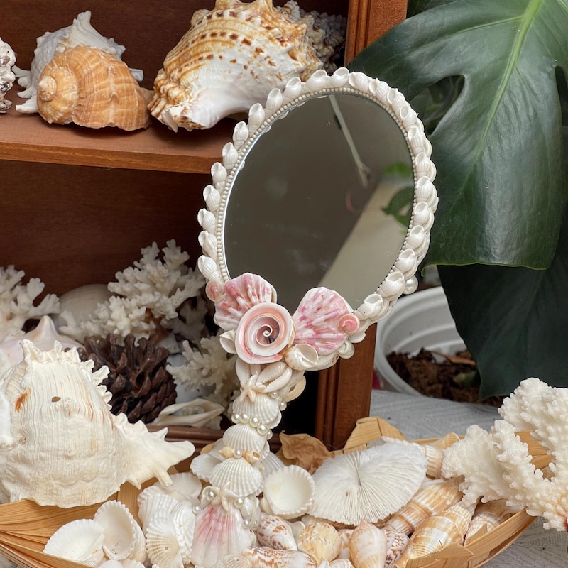 Seashell Mirror - Etsy