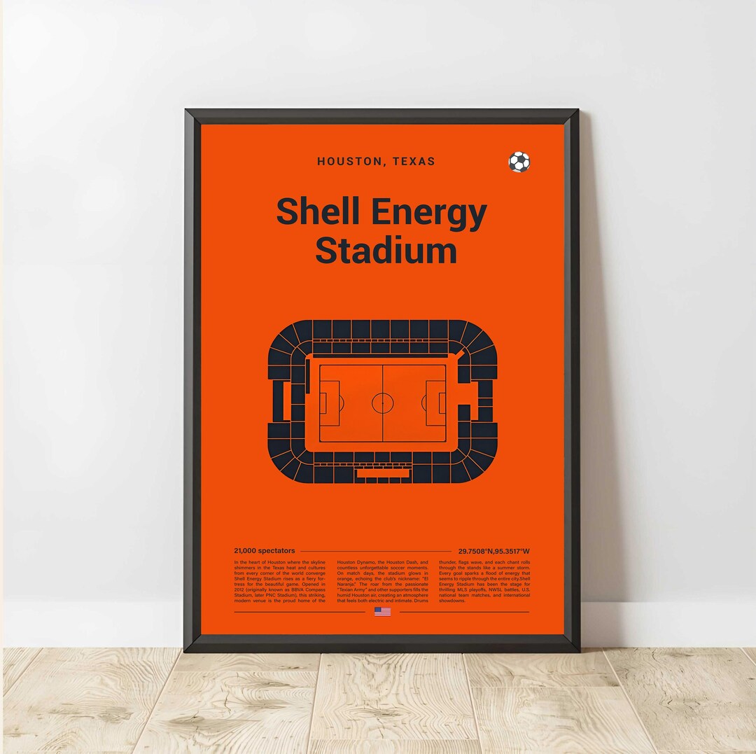 Shell Energy Stadium Print, Football Stadium Print, Stadium Poster ...
