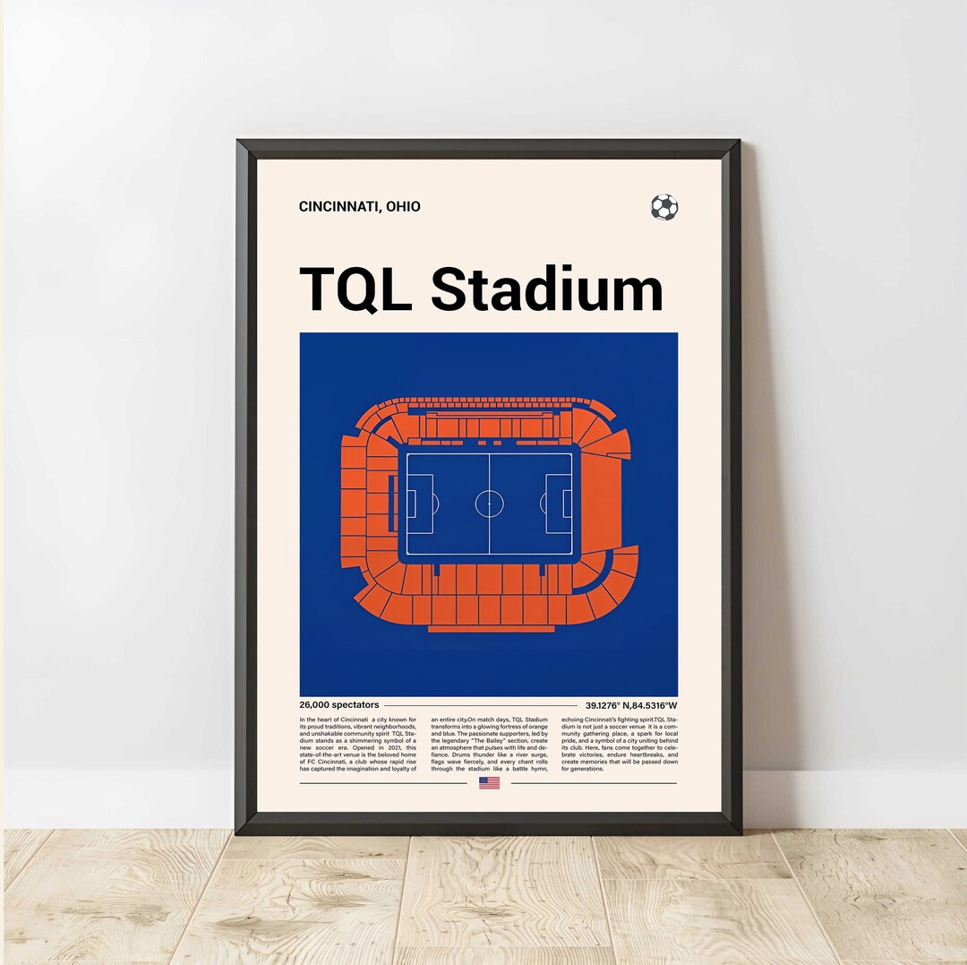 TQL Stadium Print, Football Stadium Print, Stadium Poster, Gift Poster ...