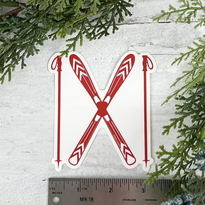 Ski Stickers - Etsy