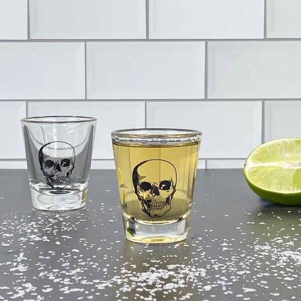 Skull Shot Glass - Etsy