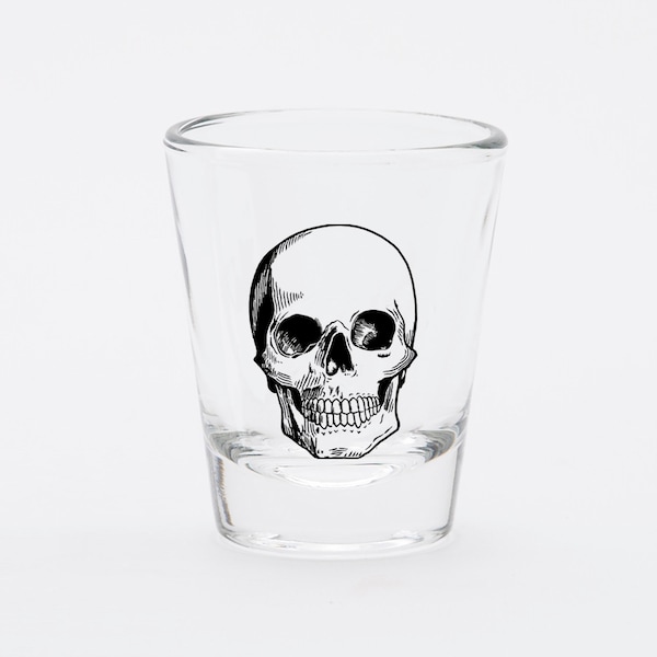 Skull Shot Glasses Etsy