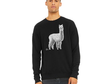 Llama Sweater - Etsy