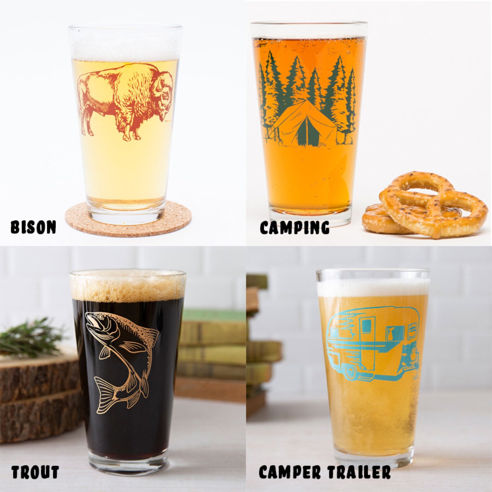 Beer Lovers Gift Mix and Match 4 Pack - Etsy