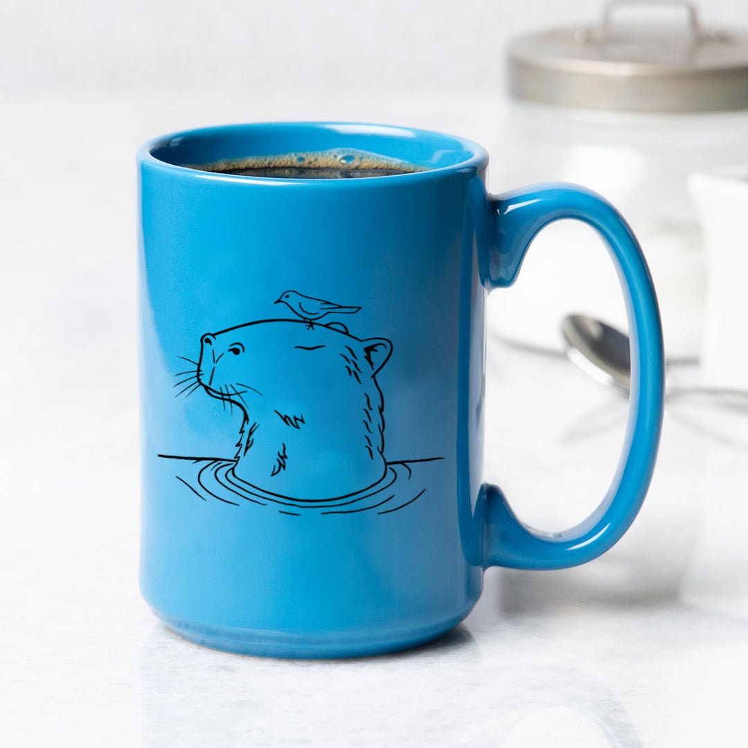 Capybara Ceramic Mug - Capybara Coffee Mug - Capybara Coffee Cup ...