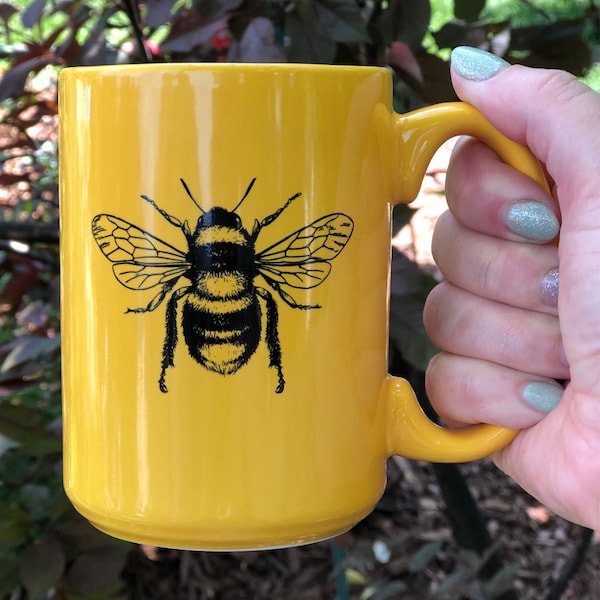 Bee Mug - Etsy