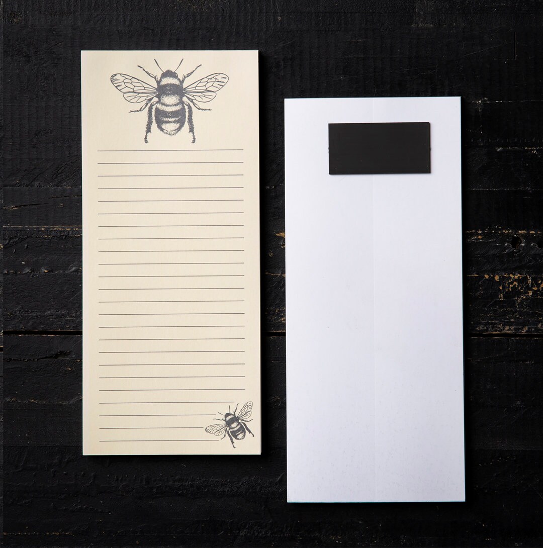 Bumble Bee Notepad Bee Stationary to Do Notepad to Do List - Etsy