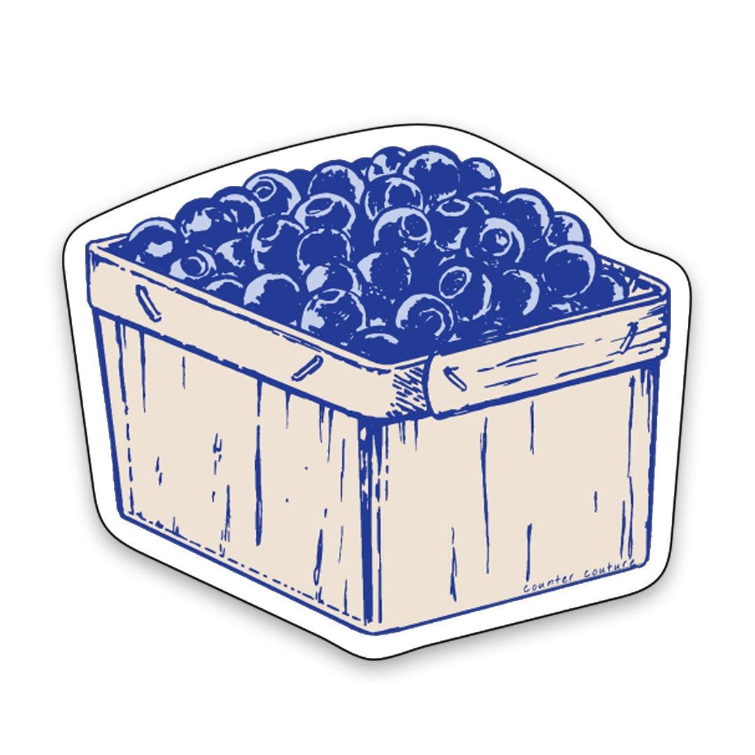 Blueberry Sticker - Waterproof & Scratch Proof Food Decals - Etsy