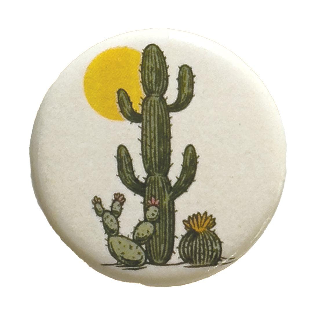 Saguaro Cactus Button Pin - Cactus Pin - Saguaro Button - Desert Button ...