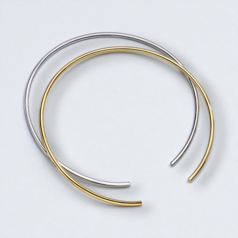 Gold Torque Necklaces - Etsy