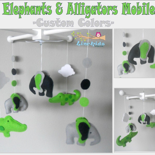 Alligator Mobile - Etsy