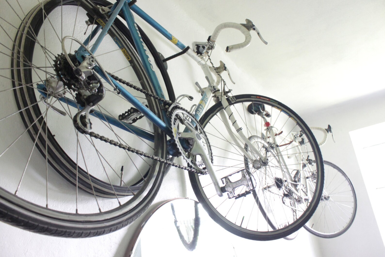 Bike Hanger Bicycle Rack Brackets Metal Leather - Etsy