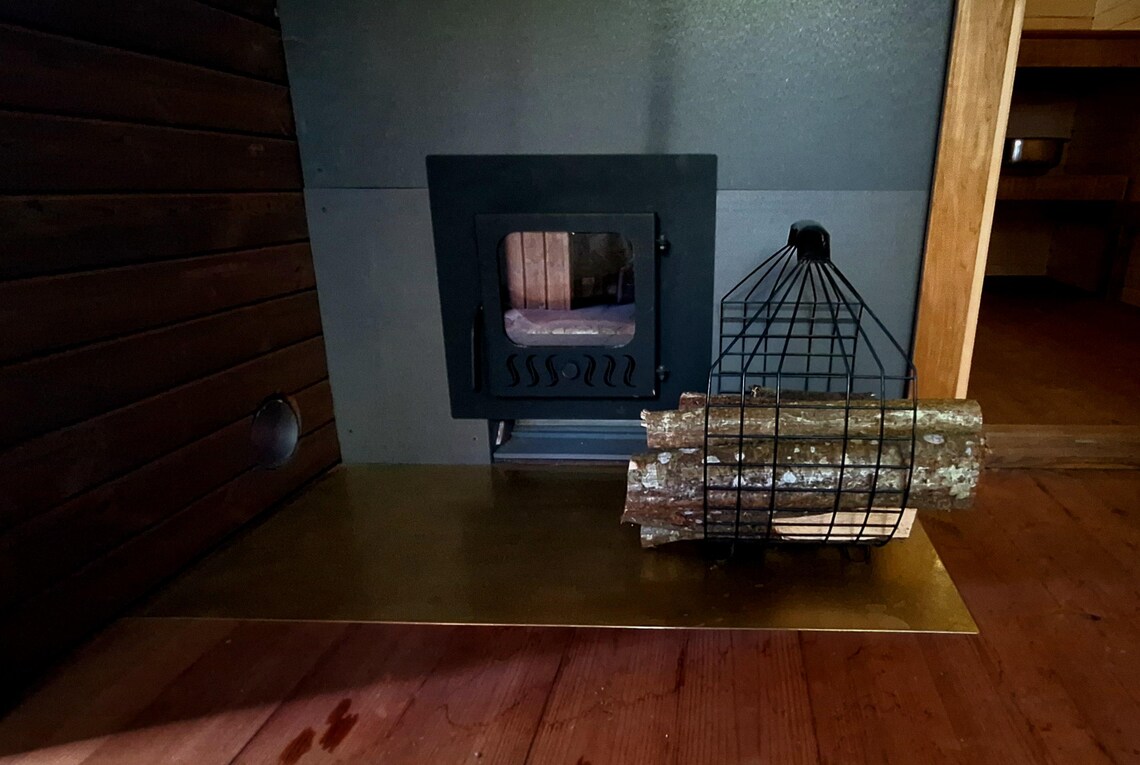 Custom Brass Floor Plate: Fireplace & Stove Spark Protection - Etsy