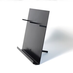 NEW Minimalist Double Brochure Pamphlet Holder- Minimalist Metal Side ...