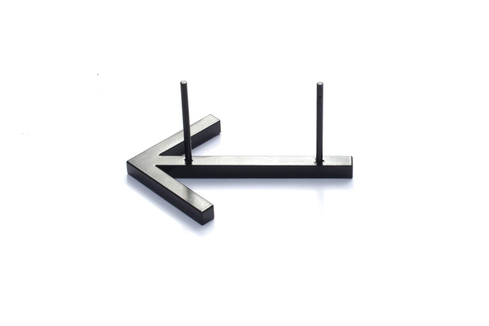 Metal Arrow Wall Sign. Directional Arrows Signage System. Info - Etsy