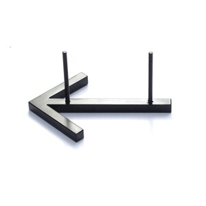 Metal Arrow Wall Sign. Directional Arrows Signage System. Info Address ...