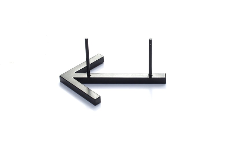 Metal Arrow Wall Sign. Directional Arrows Signage System. Info - Etsy