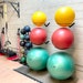 Wall Mount Yoga Ball Holder: Powder Coated Steel Exercise Ball Rack - Etsy