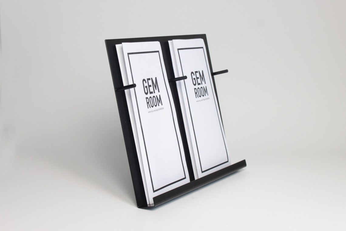 NEW Minimalist Double Brochure Pamphlet Holder Minimalist - Etsy