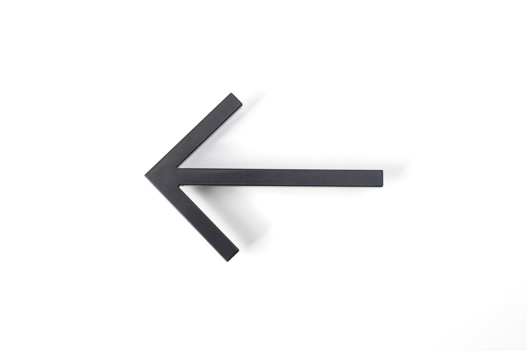Metal Arrow Wall Sign. Directional Arrows Signage System. Info - Etsy