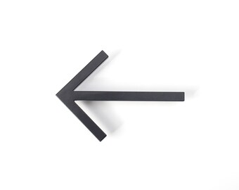 Arrow Number Sign - Etsy