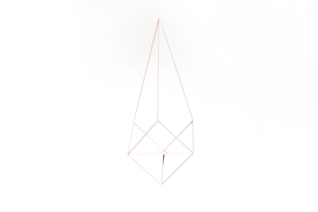 Geometric Hanging Planter - Plant Hanger ''crystal'' From ''GEM ...