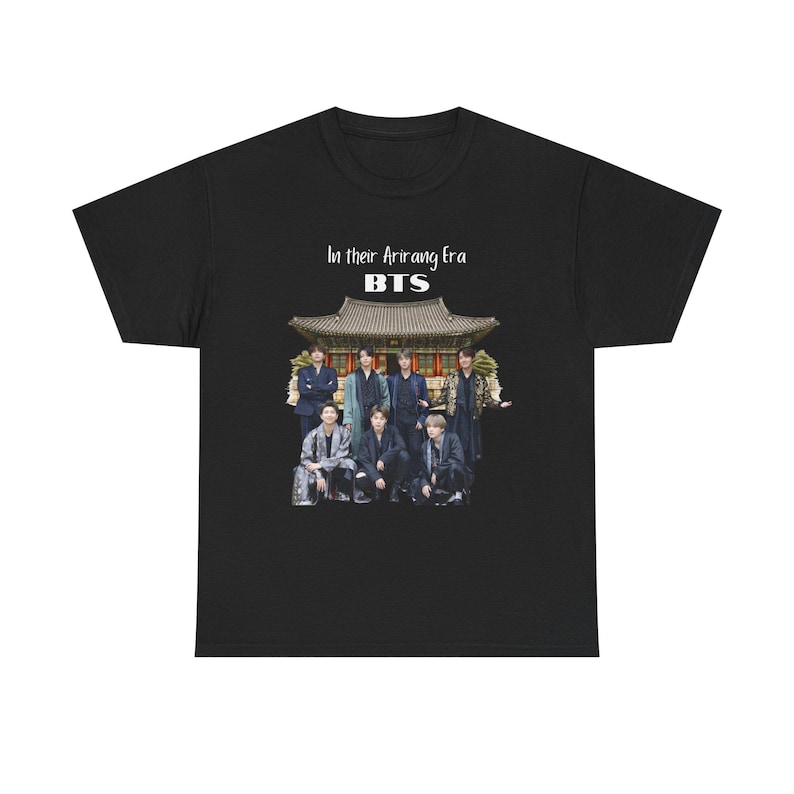 BTS 2026 Tshirt Concert Merch Arirang World Tour | Traditional Hanbok ...