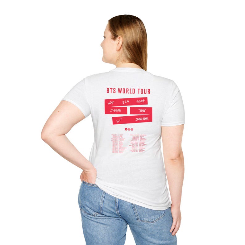 BTS Arirang Tshirt Concert Merch 2026 World Tour - Etsy