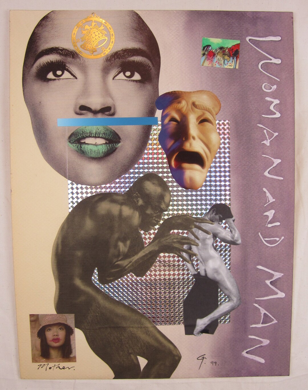 Roy Henry Alexander Gover Original tripdych 1 Woman and - Etsy